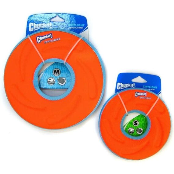 Chuckit Zipflight Frisbee, stærkt og sjovt legetøj til dig og din hund